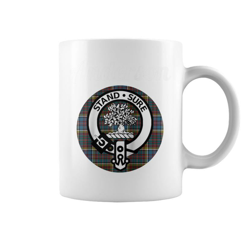 Anderson Clan Scottish Name Coat Of Arms Tartan Coffee Mugs - Walmart.com