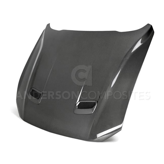 Anderson Composites 18-20 Ford Mustang Double Sided Type-OE Carbon ...