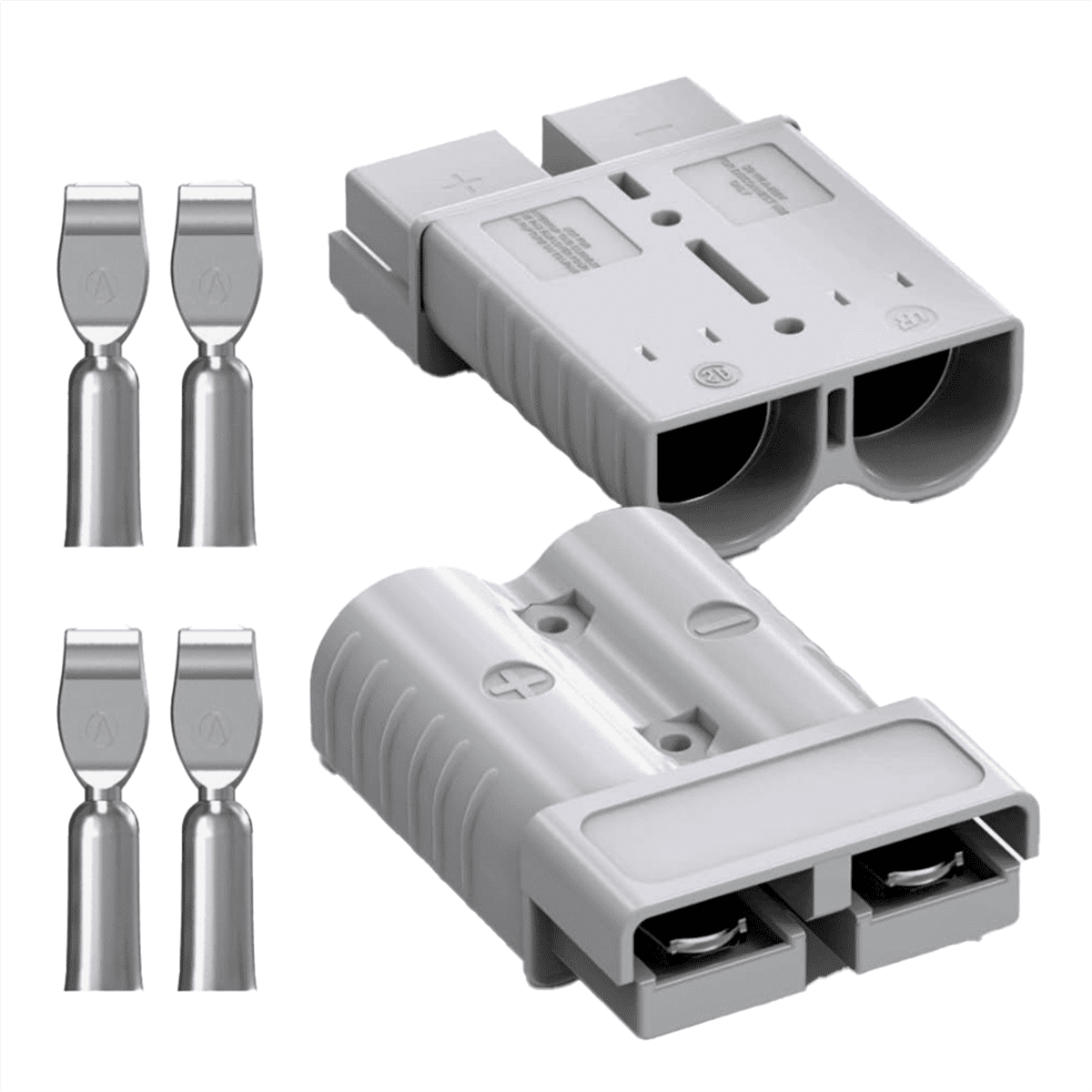 Anderson Connector, 175AMP 1/0AWG Battery Quick Connect/Disconnect ...