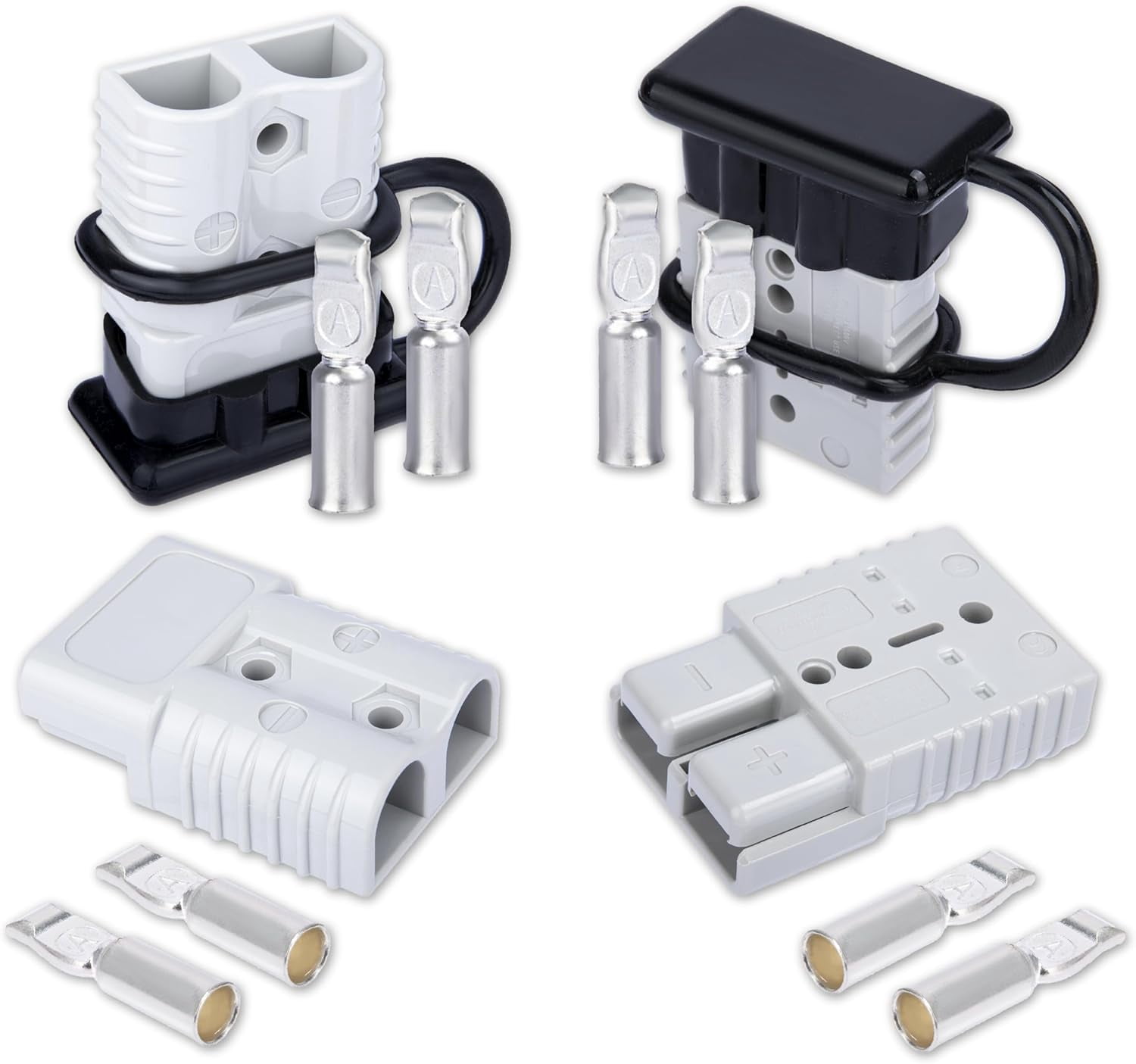 Anderson Connector 4 count, 175 Amp 12v Quick Connect/Disconnect Plug ...