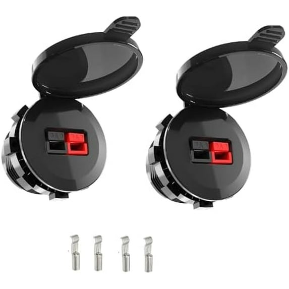 Anderson Connector 45 Amp PP15 to 45,Waterproofwith a Weather Tight ...