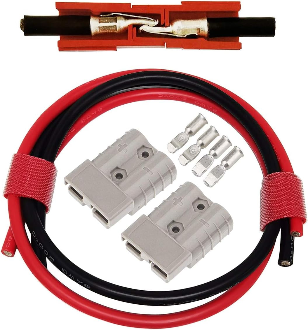Anderson Connector Kit, Waterproof Quick Connectors For Lifepo4 Battery ...