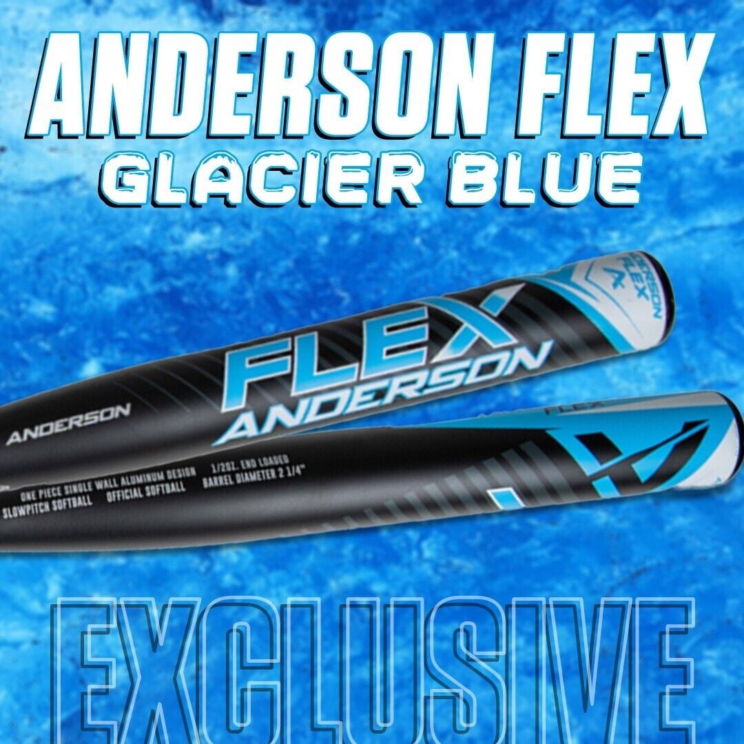 Anderson Flex Alloy One Piece Slowpitch Softball Bat Limited Edition ...