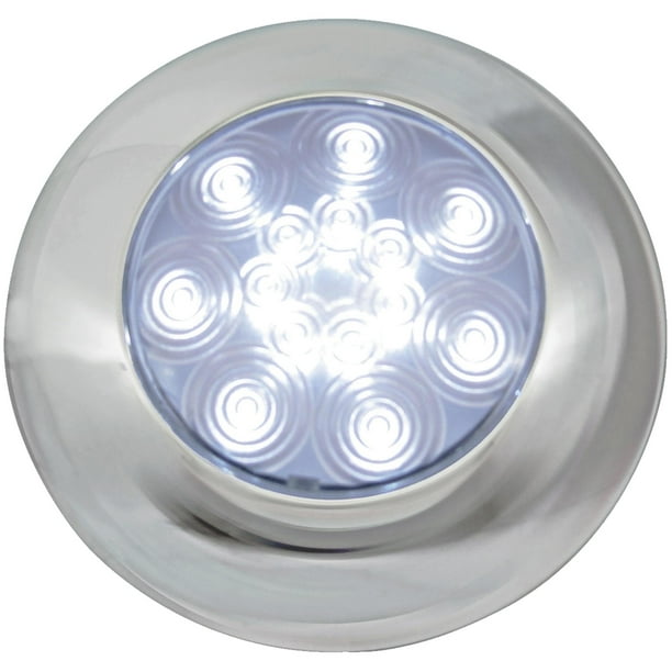 Anderson LED Dome/Interior Light, Chrome - Walmart.com