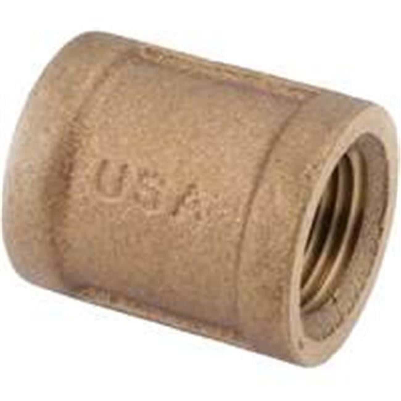 Anderson Metal 738103-12 .75 In. MPT Coupling Brass - Walmart.com