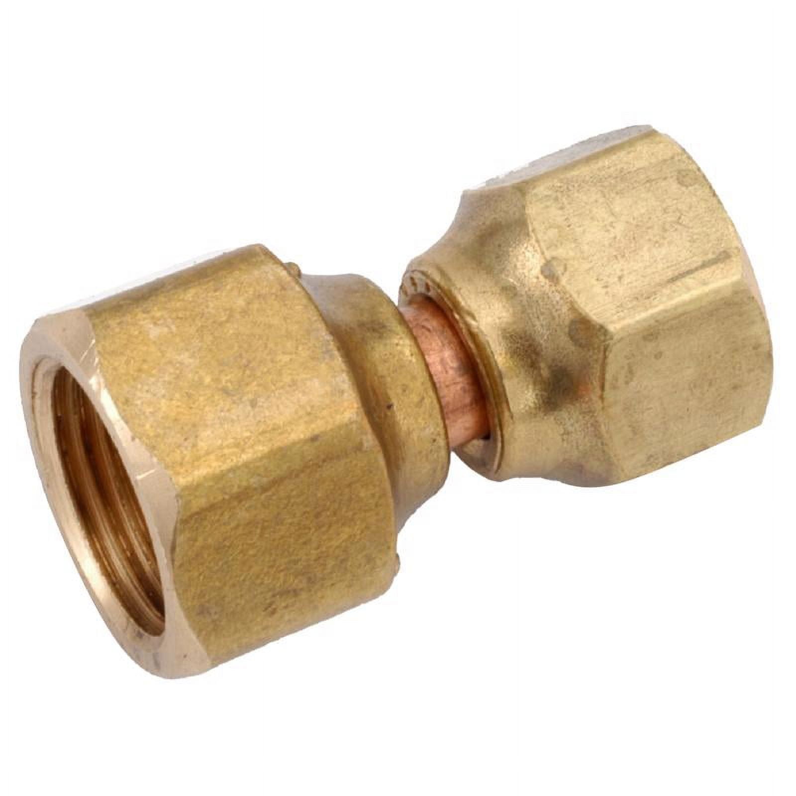 Anderson Metals 1/2 in. Female Flare in. X 3/8 in. D Female Flare Brass ...