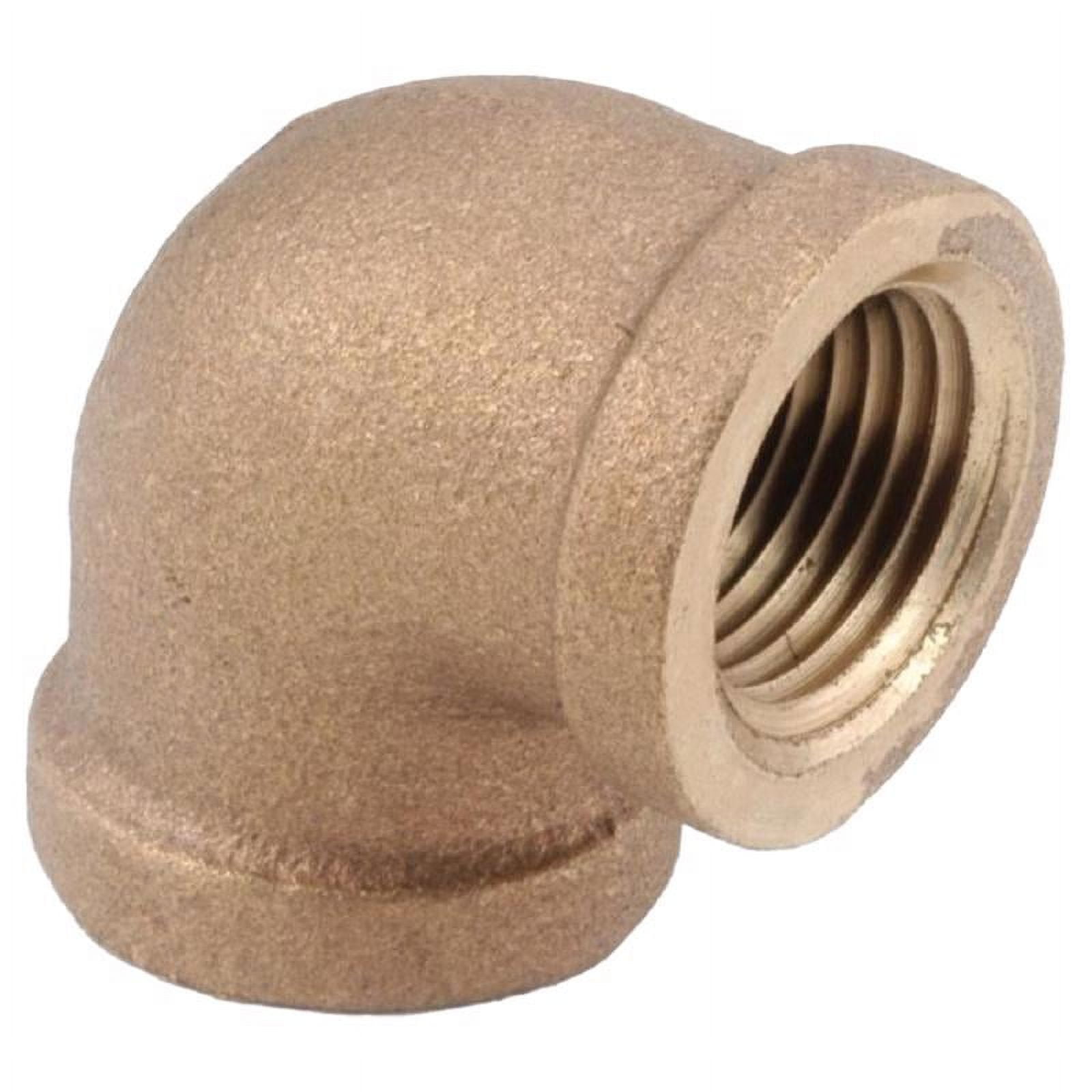 Anderson Metals 1/4 in. FIP in. X 1/4 in. D FIP Brass 90 Degree Elbow ...