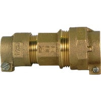 Anderson Metals 3/4 In. CTS x 3/4 In. CTS Brass Low Lead Connector ...