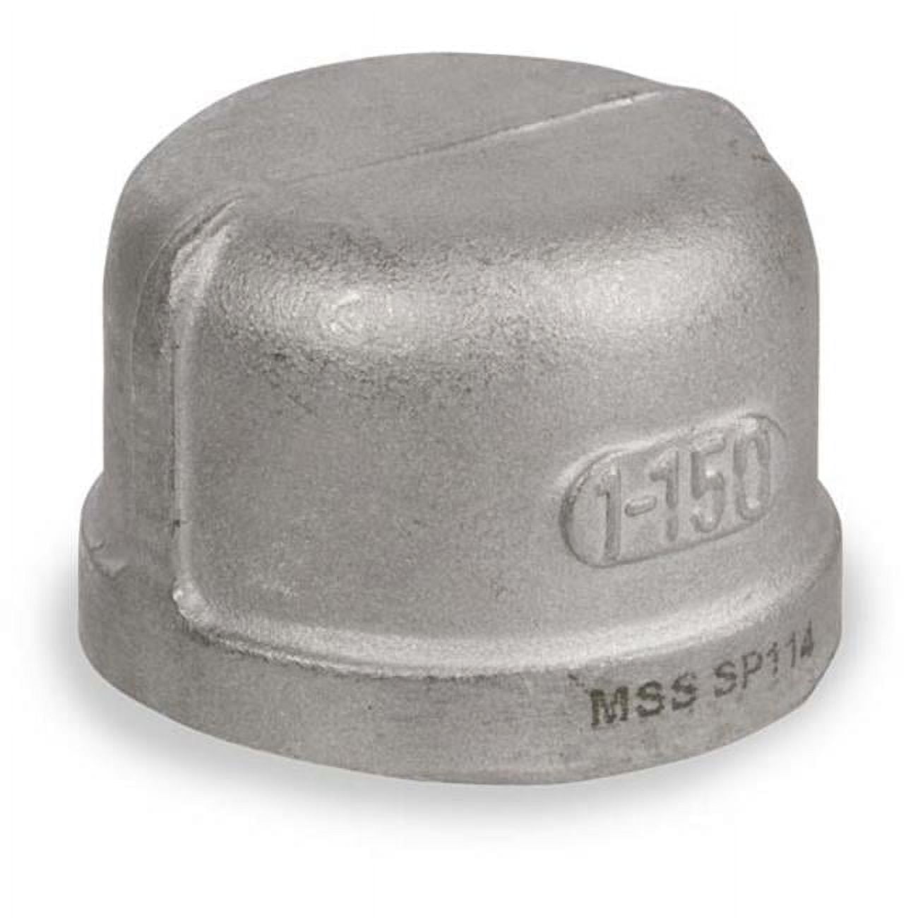 Anderson Metals 62476BAG 1.25 in. Stainless Steel Pipe Cap - Walmart.com