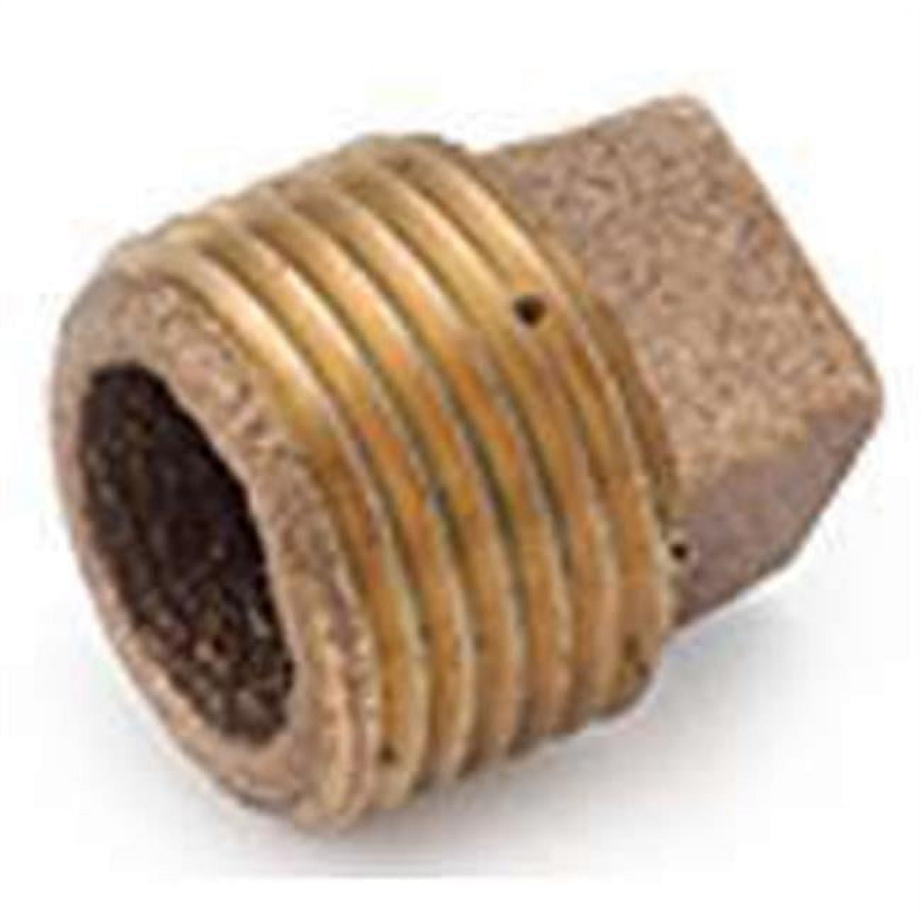Anderson Metals 738109-24 Pipe Plug, 1-1/2 in, IPT, Cored Square Head ...
