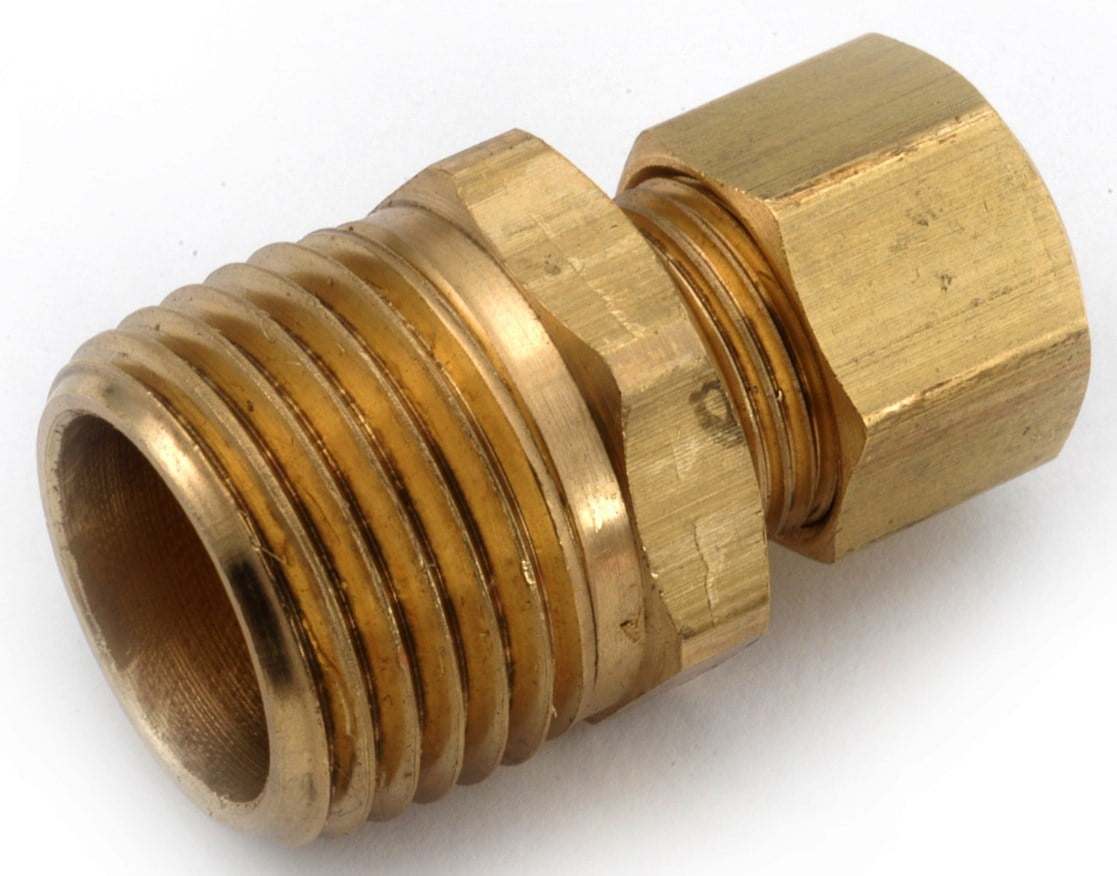 Anderson Metals 750068-0604 MALE LO-LEAD CONNECTOR 3/8" x 1/4" BRASS ...