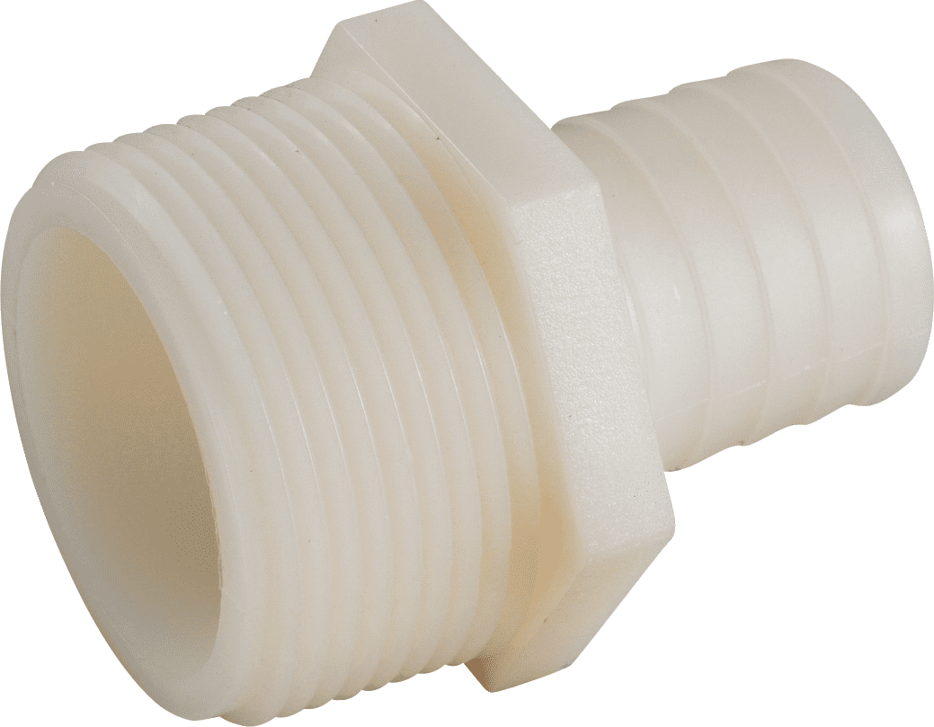 Anderson Metals Barb x Male Nylon Hose Adapter - Pack of 2 — Garden ...