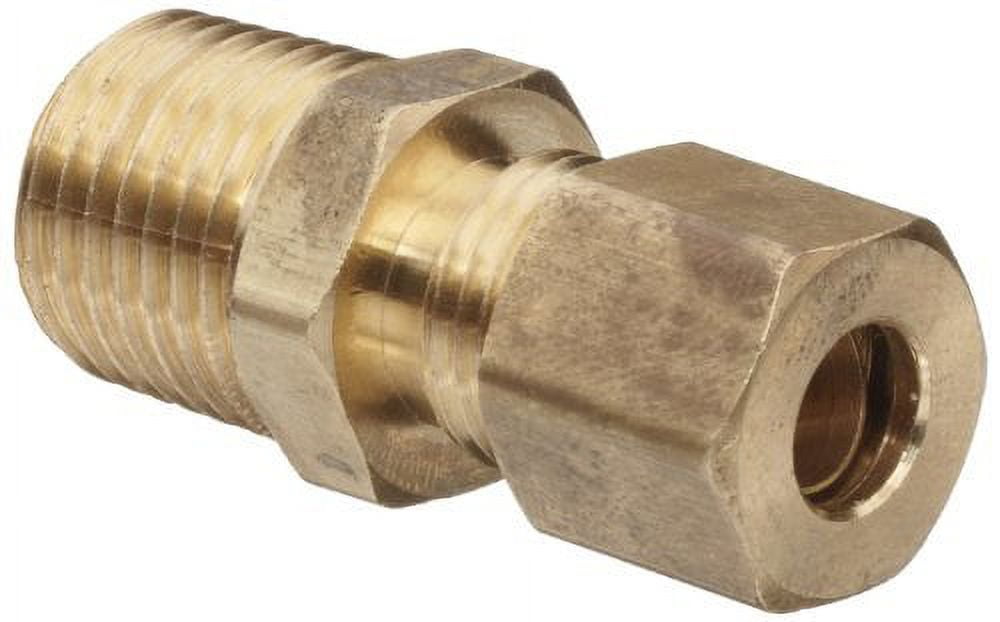 Anderson Metals Brass Tube Fitting, Connector, 3/4" Compression x 3/4 ...