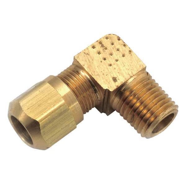 Anderson Metals Elbow, Brass, Comp. 3/8 in, FNPT 1/4 in 1469X6X8 - Walmart.com