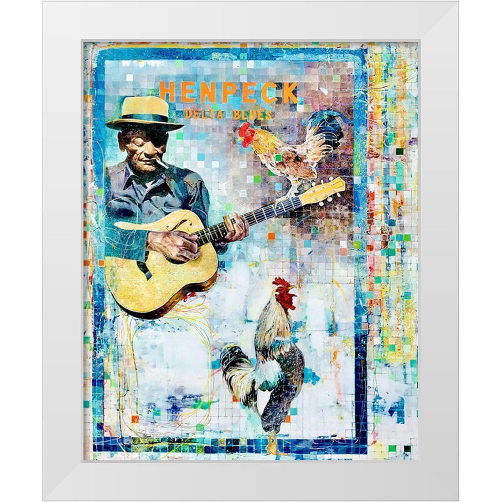 Anderson, Noland 12x14 White Modern Wood Framed Museum Art Print Titled ...