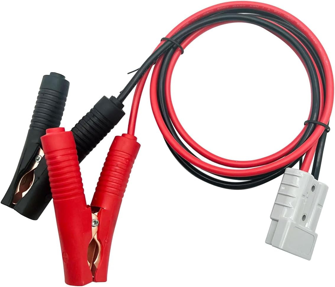 Anderson Plug Connector with Battery Alligator Clips 50A Battery Quick ...