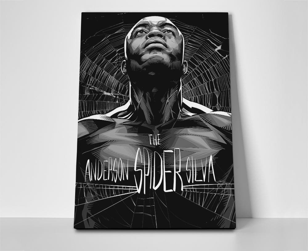 Anderson Silva Poster or Wrapped Canvas - Walmart.com