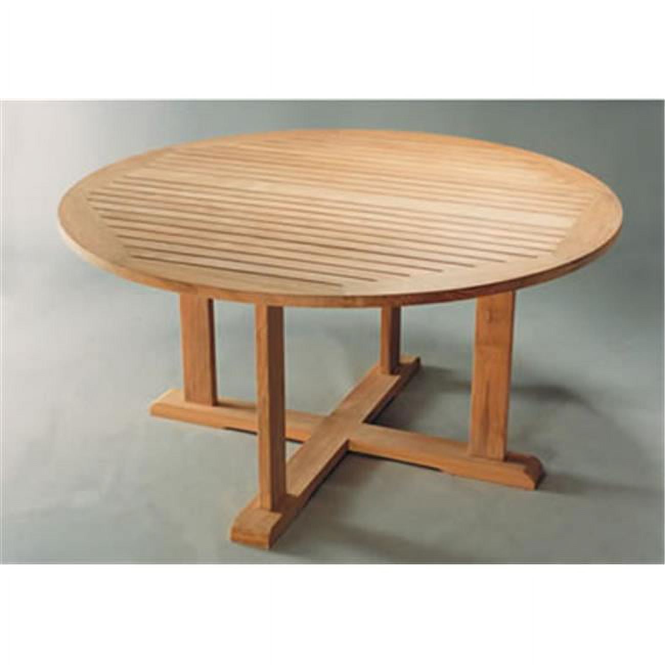 Anderson Teak 5-Foot Round Table - Walmart.com
