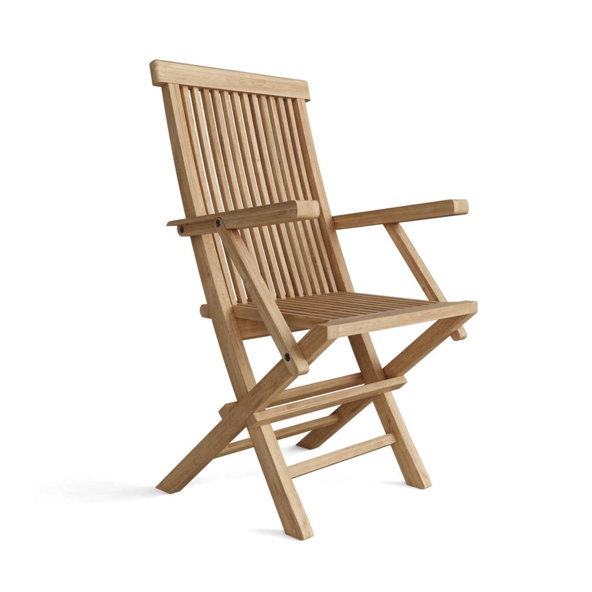 Anderson Teak Classic Folding Armchair, Set of 2 - Walmart.com