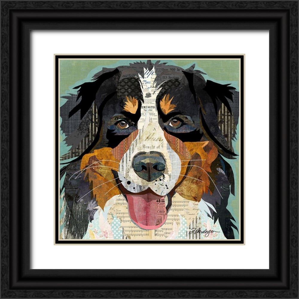 Anderson, Traci 12x12 Black Ornate Wood Framed with Double Matting ...