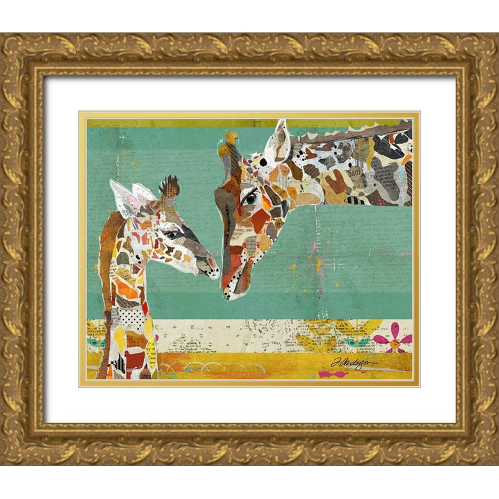 Anderson, Traci 32x26 Gold Ornate Wood Framed with Double Matting ...