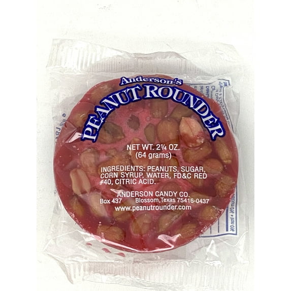 Anderson's Original Peanut Rounders, 12 Pack, Old Fashioned Peanut ...