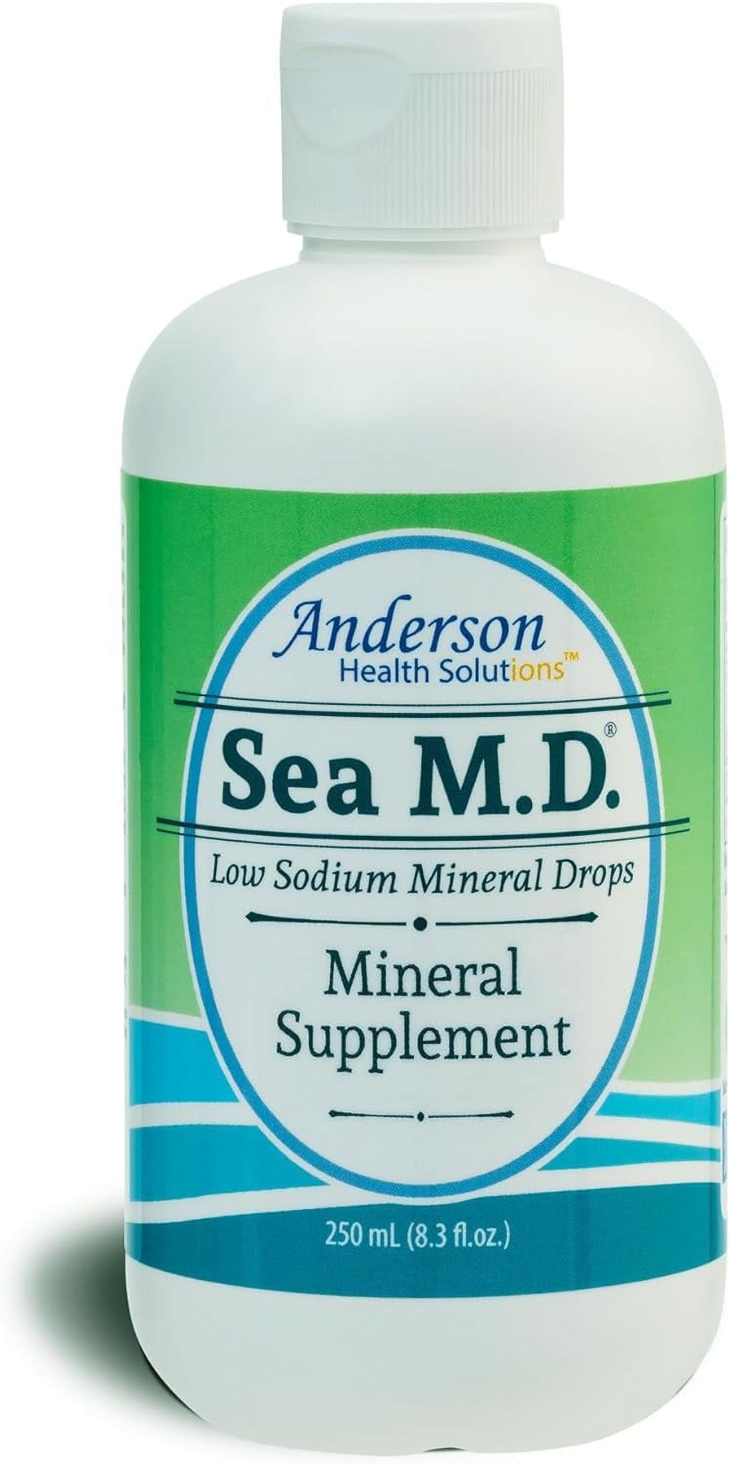Anderson's Sea M.D. Concentrated Trace Mineral Drops, Ionic Electrolyte ...
