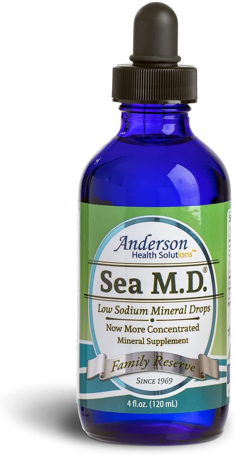 Anderson's Sea M.D. Ionic Electrolyte Magnesium Supplement, 4 fl oz, 60 ...