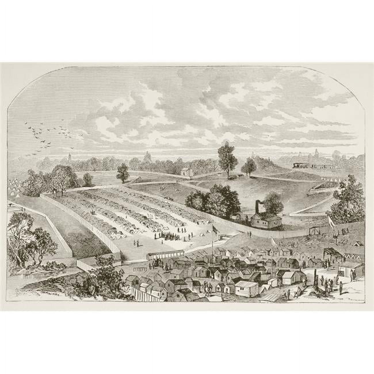 Andersonville Prison Officially Known As Camp Sumter Where Union ...