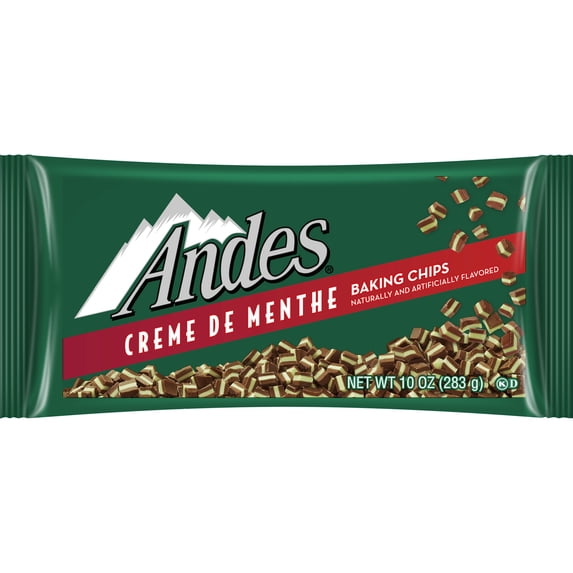 Andes Candies Peppermint Crunch Baking Chips, Mint Bits, 10 oz ...