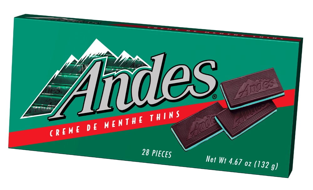 Andes Crème de Menthe Thin Mints, 4.67 oz. - Walmart.com