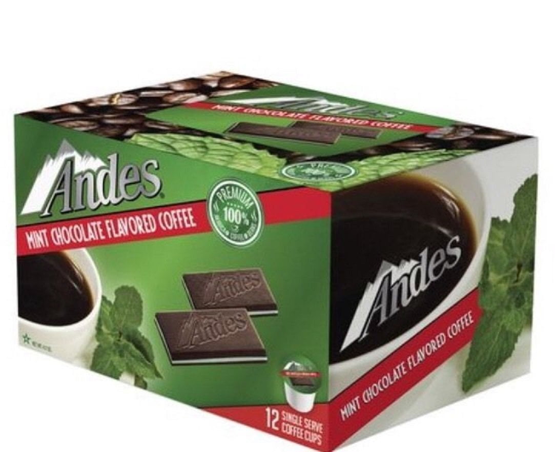 Andes Mint Chocolate Flavored Coffee Cups, 12 Count - Walmart.com