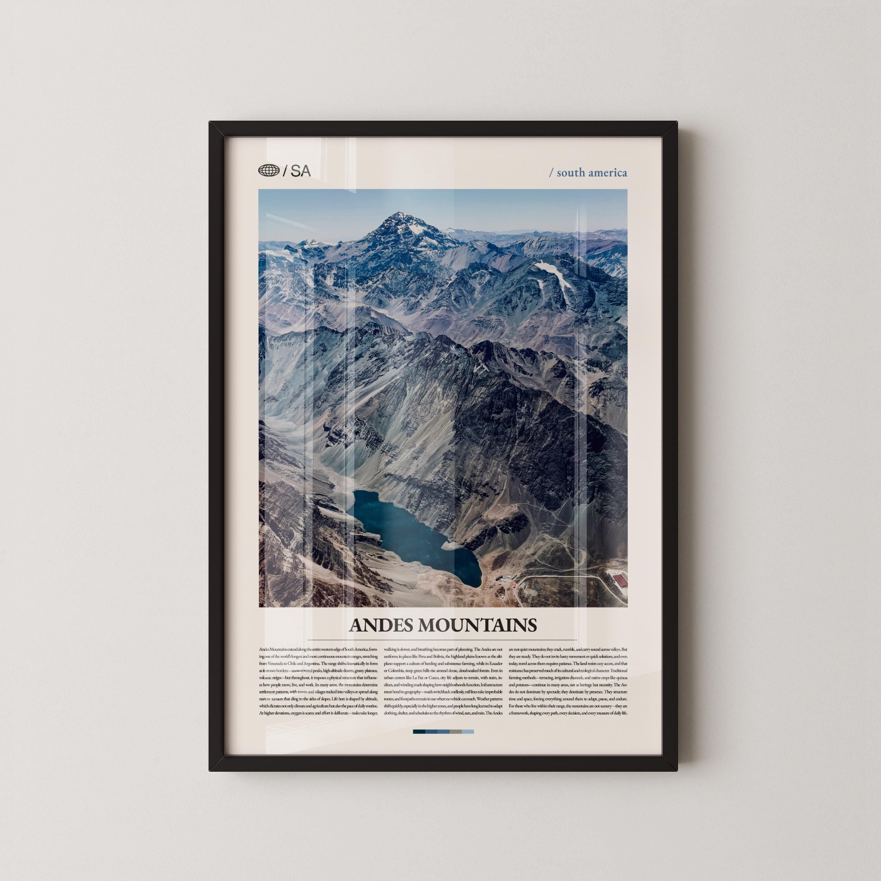 Andes Mountains Poster Andes Mountains Wall Art Andes Mountains Poster ...