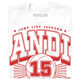 Andi Jackson Max Collegiate Graphic Tee TShirt Gift - Walmart.com
