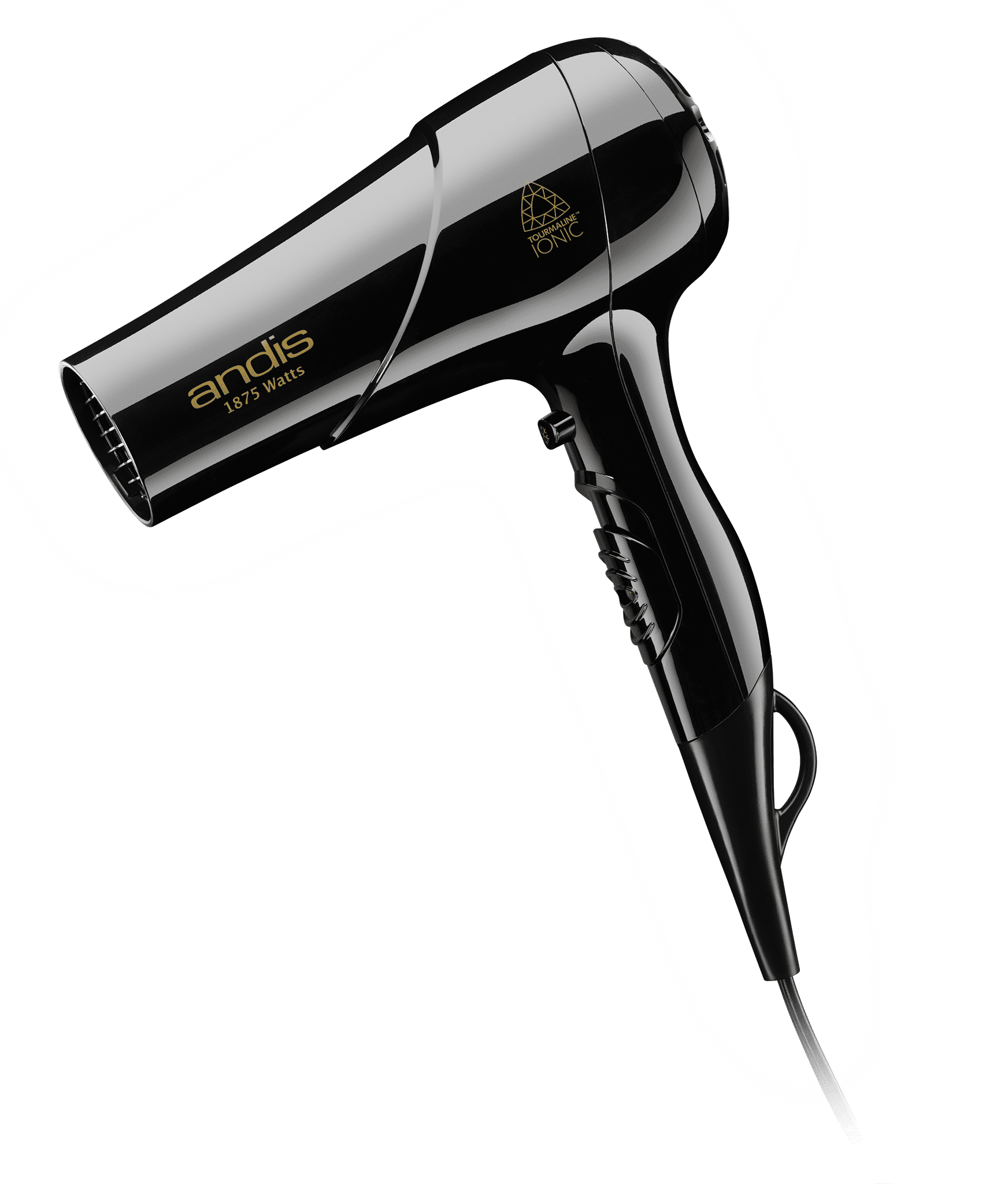 Andis 1875W Dryer, Tourmaline/Ionic Black - Walmart.com
