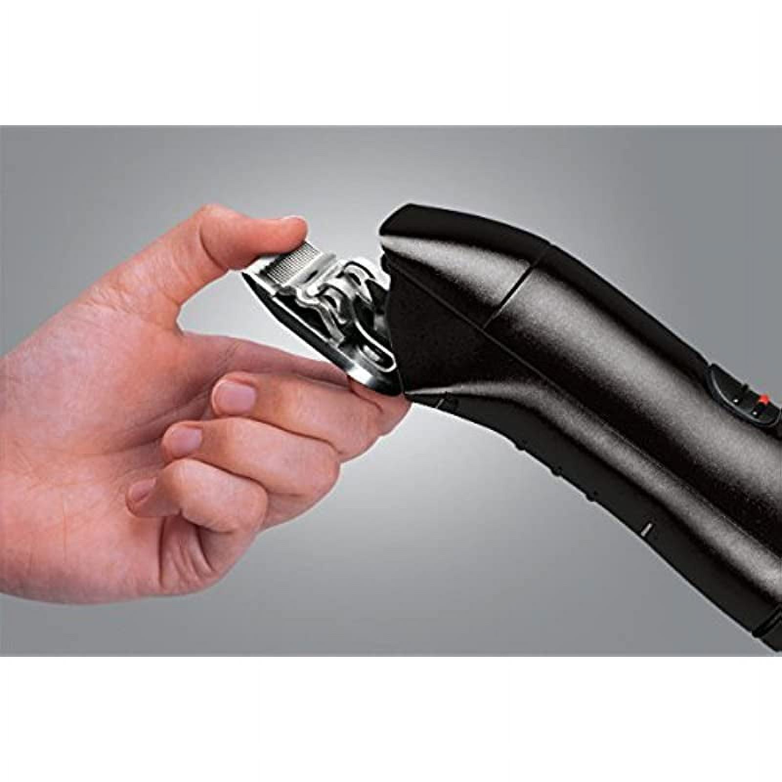 Andis 63700 BGRC Hair Clipper with Detachable Blade, Black Matte ...