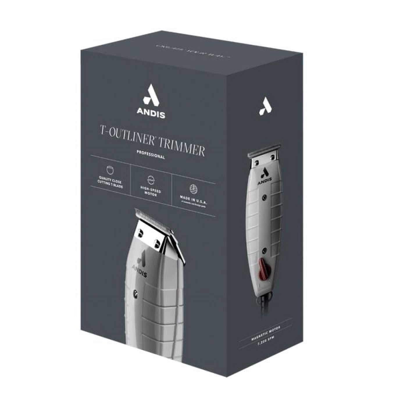 Andis Professional Lightweight T-Blade Outliner Trimmer for Barber Shop ...