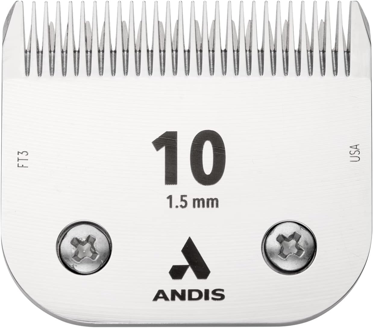 Andis Ceramic Edge Size 10 Pet Clipper Blade Runs Cooler Fits AG AGC ...