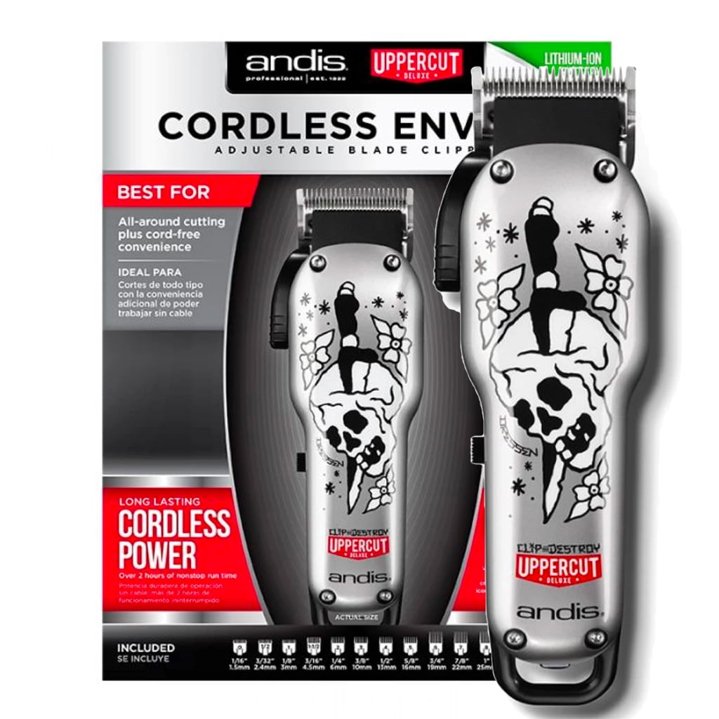 Andis Cordless Envy LI Clipper Limited Edition Uppercut - Walmart.com