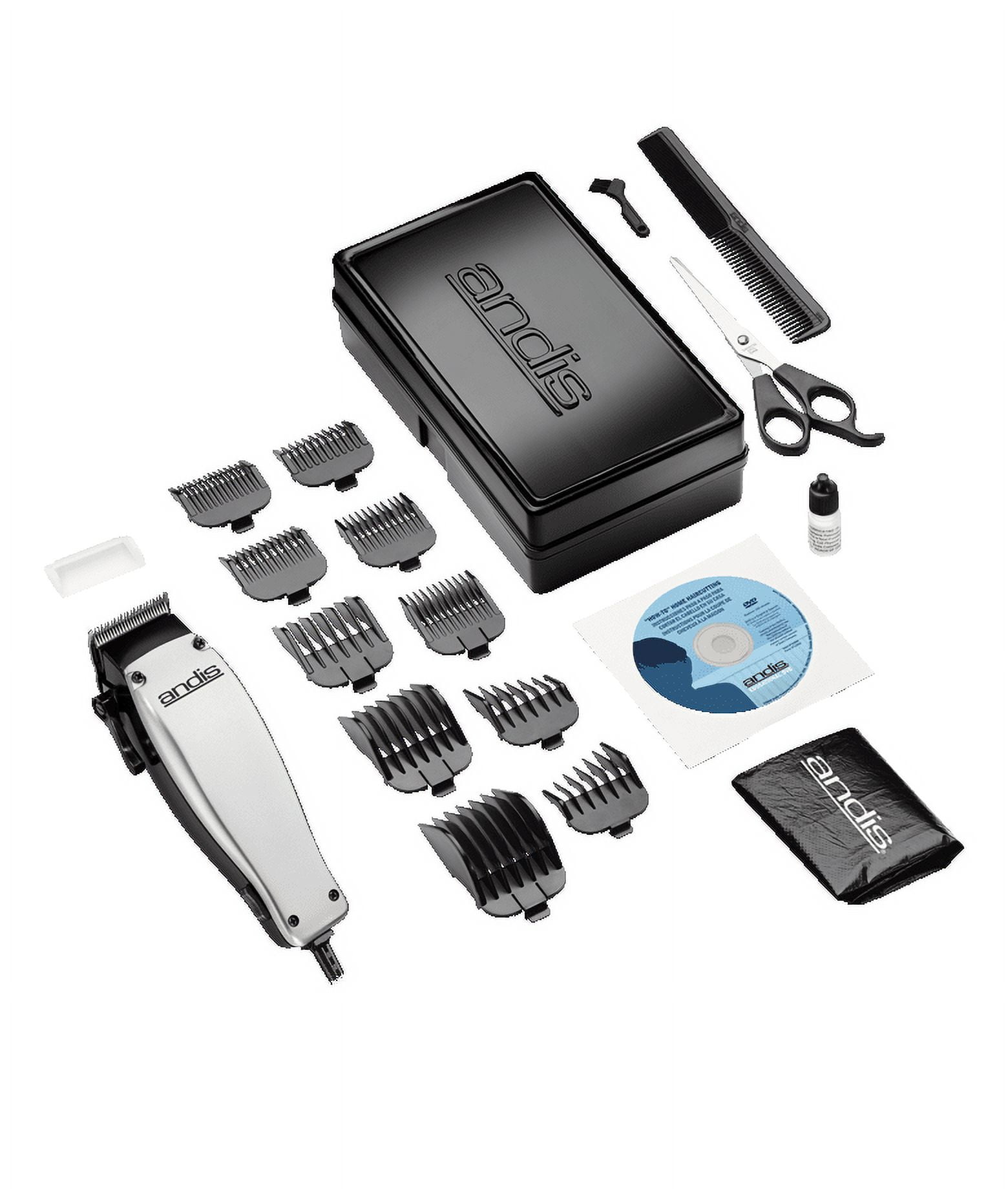 Andis Home Haircut Adjustable Blade 19-Piece Haircutting Kit - Walmart.com