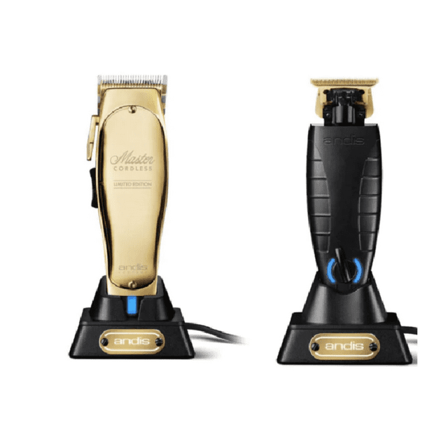 Andis Master Cordless Clipper, GTX-EXO Professional Trimmer, & Pro Foil ...
