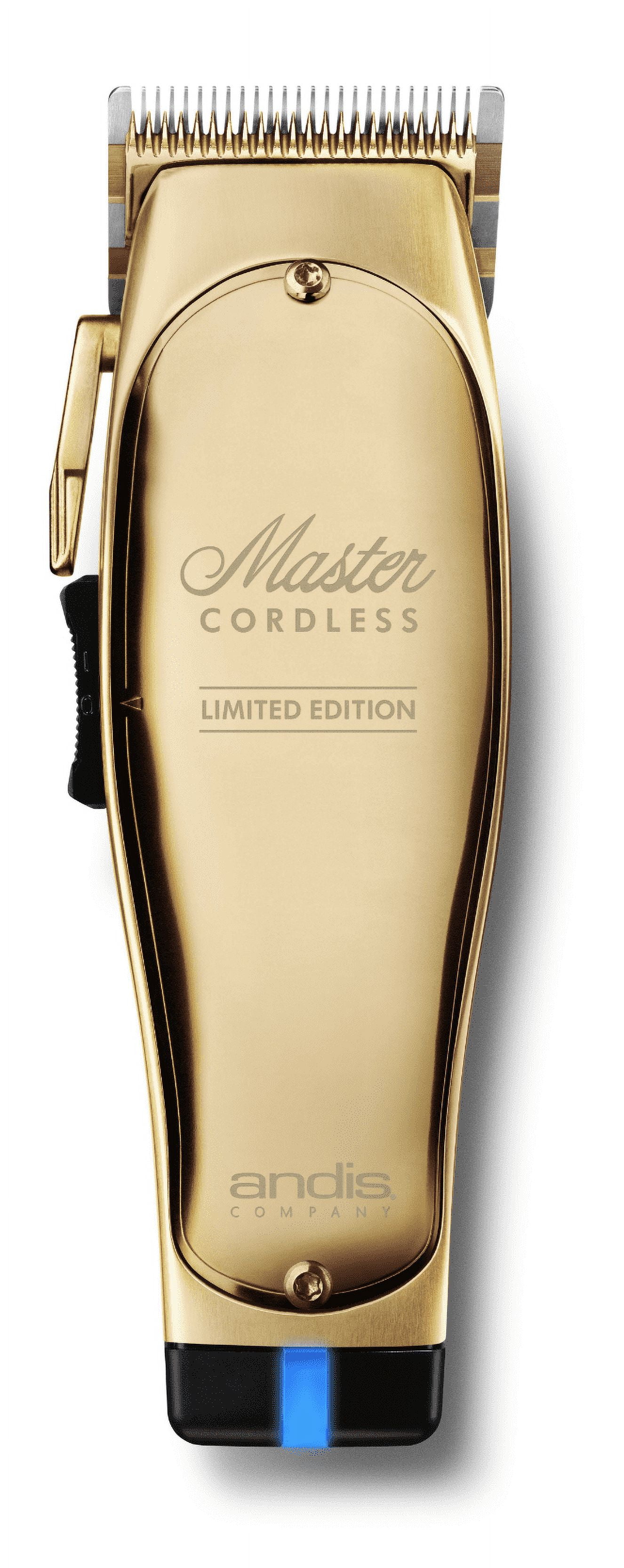Andis Master Gold Edition Cordless Clipper, Lithium-Ion, Barber Hair ...