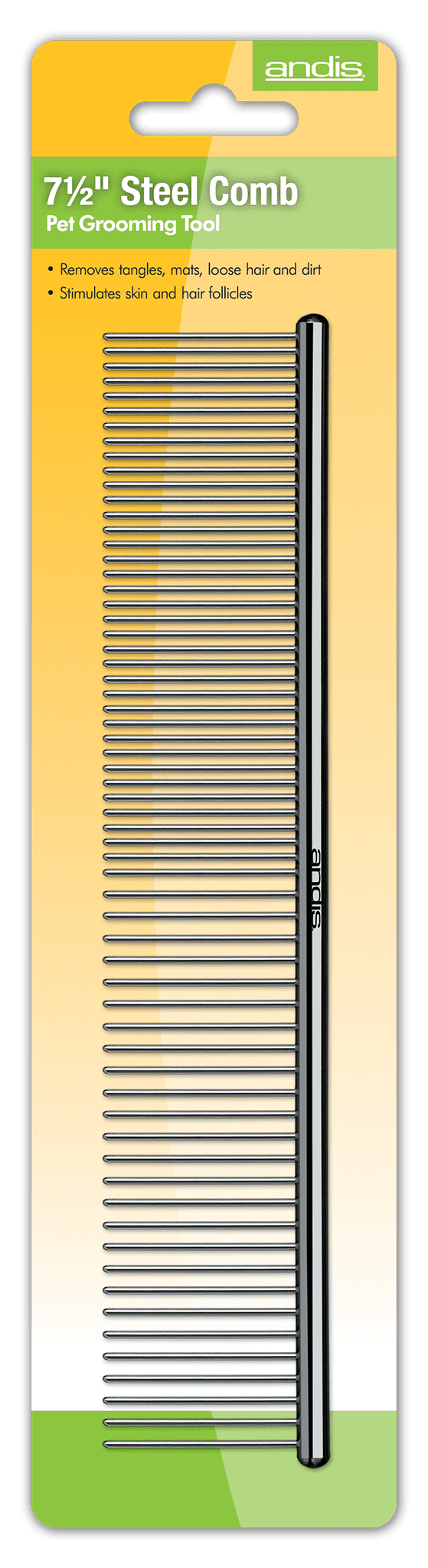 Andis Pet Grooming Steel Comb, 7.5 Inches - Walmart.com
