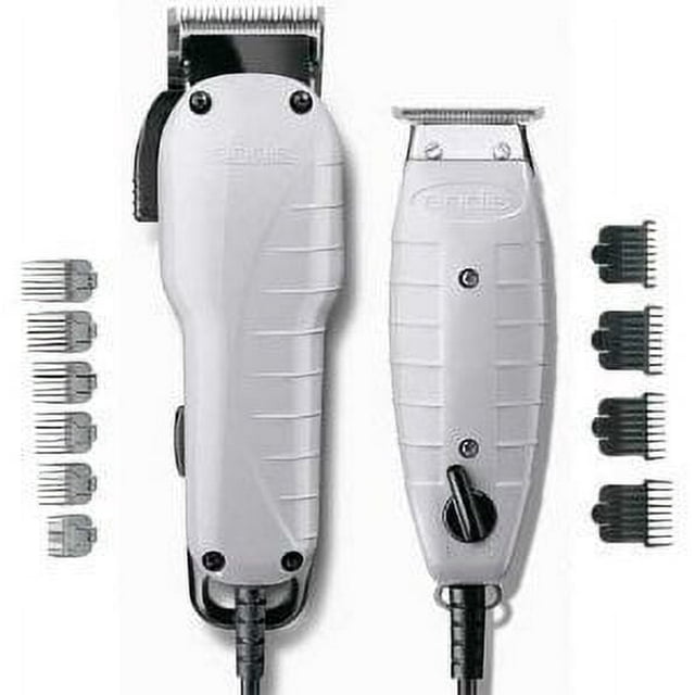 Andis Pro Barber Hair Cutting Machine - Clipper & Trimmer Combo Set - Walmart.com