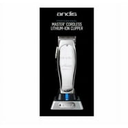 Andis Master Cordless Lithium-Ion Clipper - CL-12470 - Walmart.com
