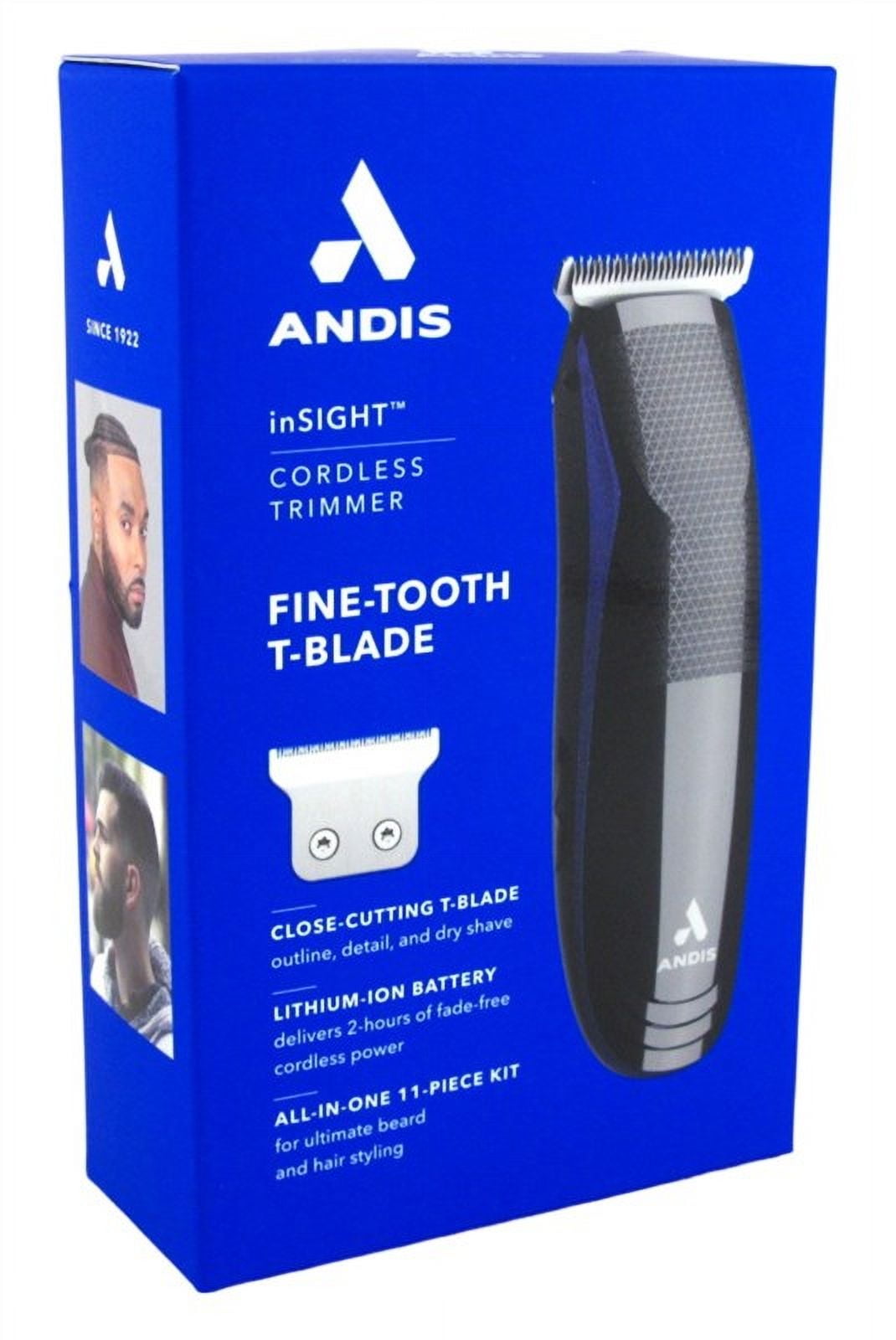 Andis Trimmer Insight Cordless Fine Tooth T-Blade, 1 Ea - Walmart.com