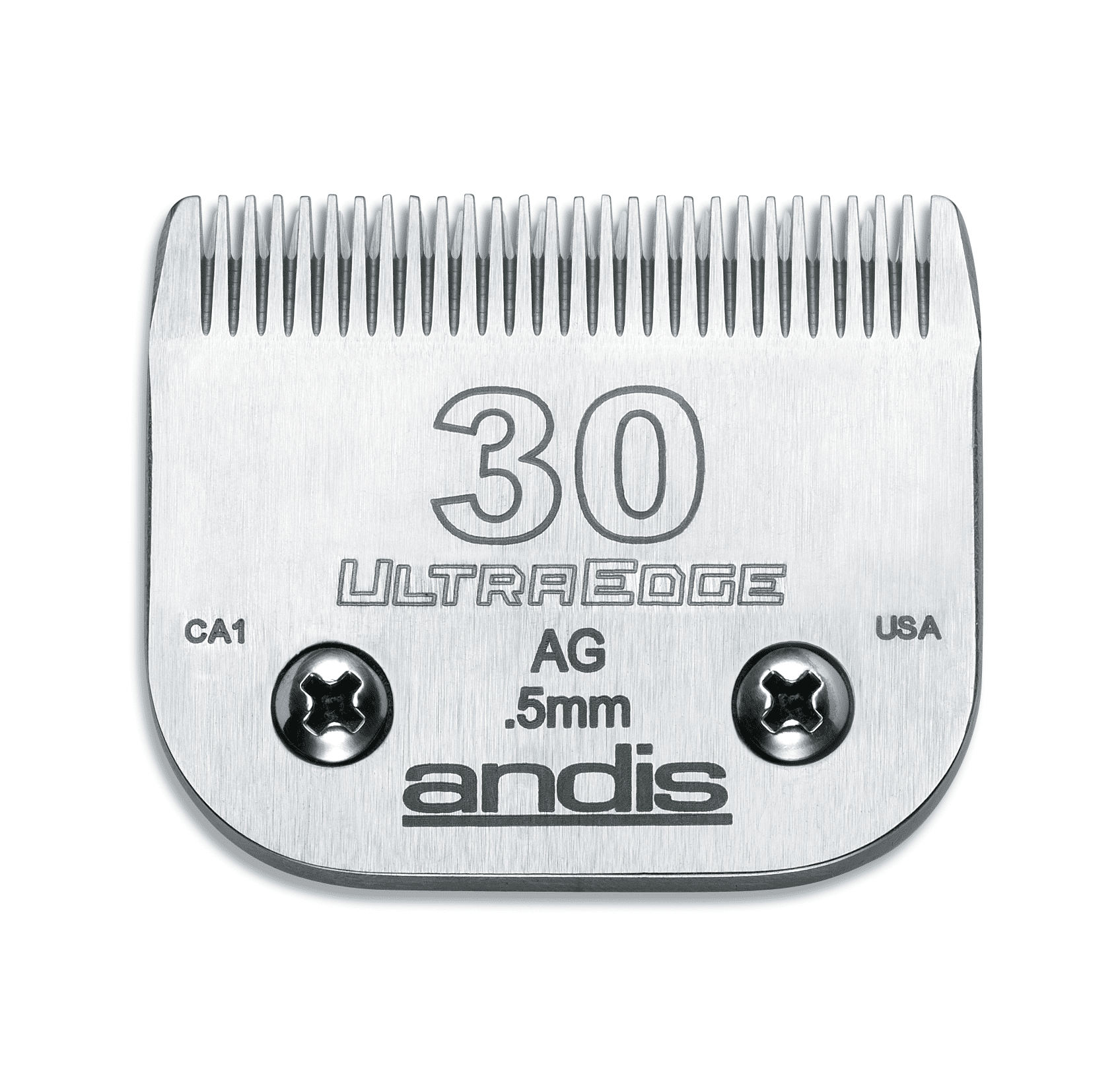 Andis UltraEdge Detachable Blade Set, Size 30, 1/50 Inches, 0.5 mm for ...