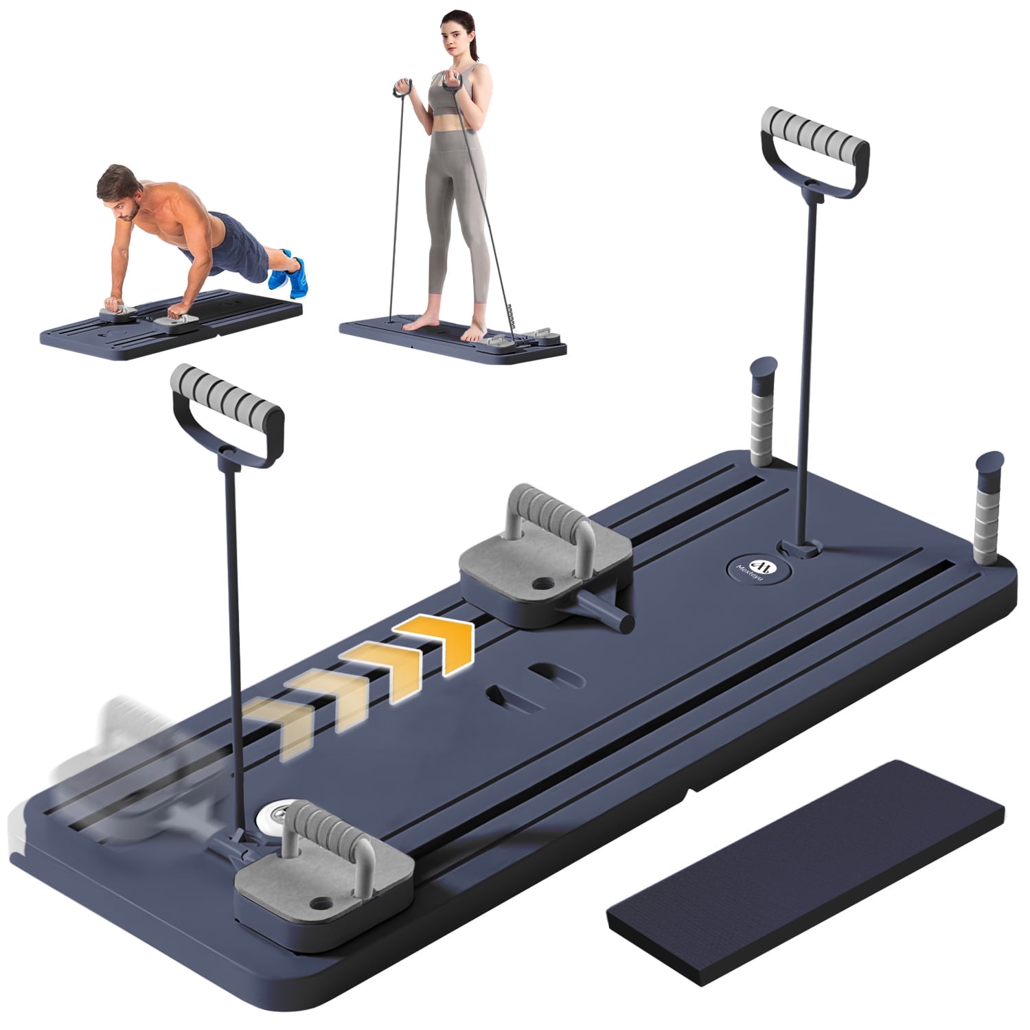 Andizun Pilates Board - Pilates Reformer Set, Multi-Purpose Foldable ...