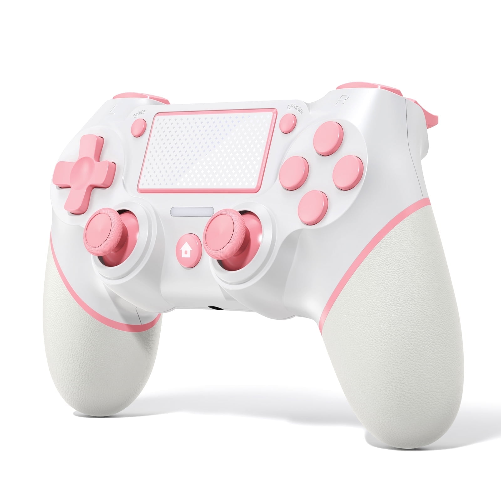 Andoe Wireless Controller for P4 and PC, Pink, Bluetooth, Gyro ...