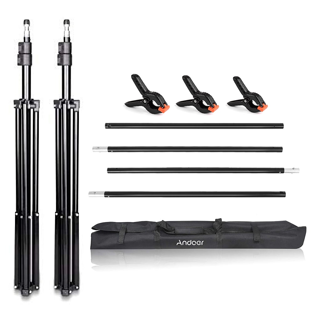 Andoer 2.8 X /9.2 X 10ft Studio Backdrop Stand Bracket Aluminum Alloy ...